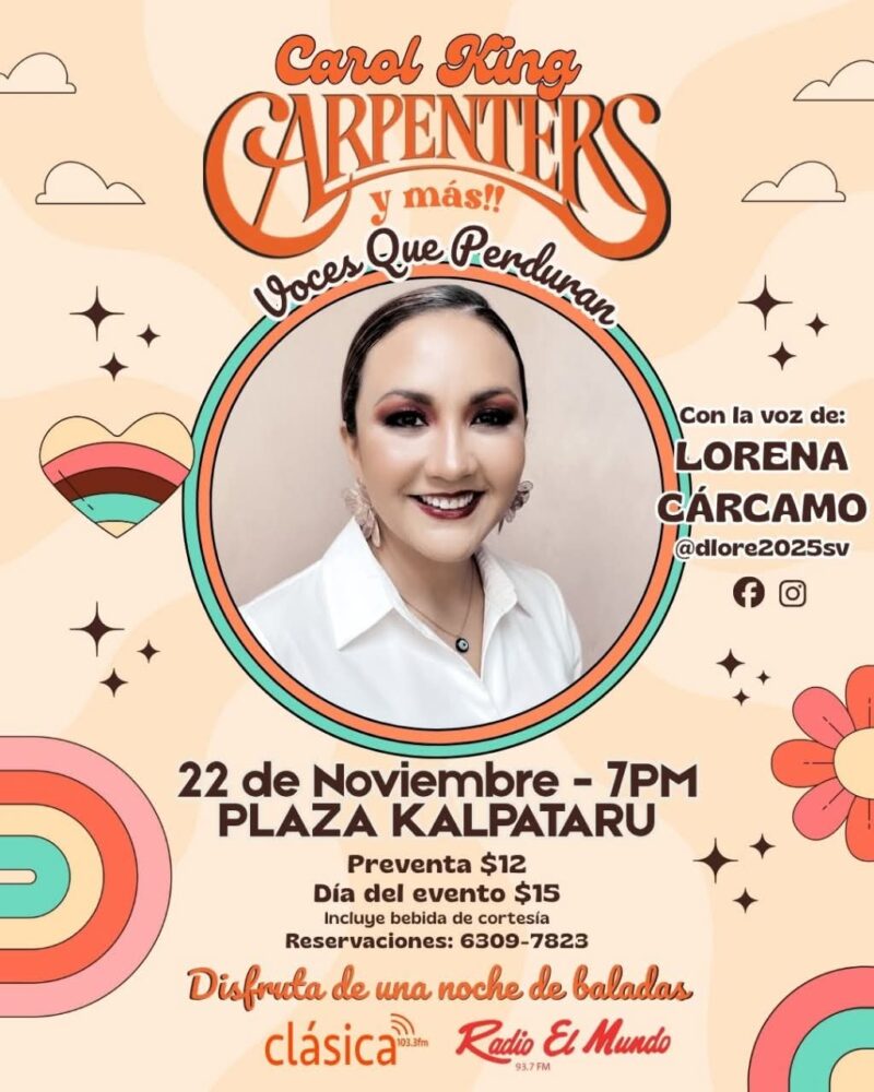 Carole King, Carpenters y Más con Lorena Cárcamo. - Radio Clasica El ...